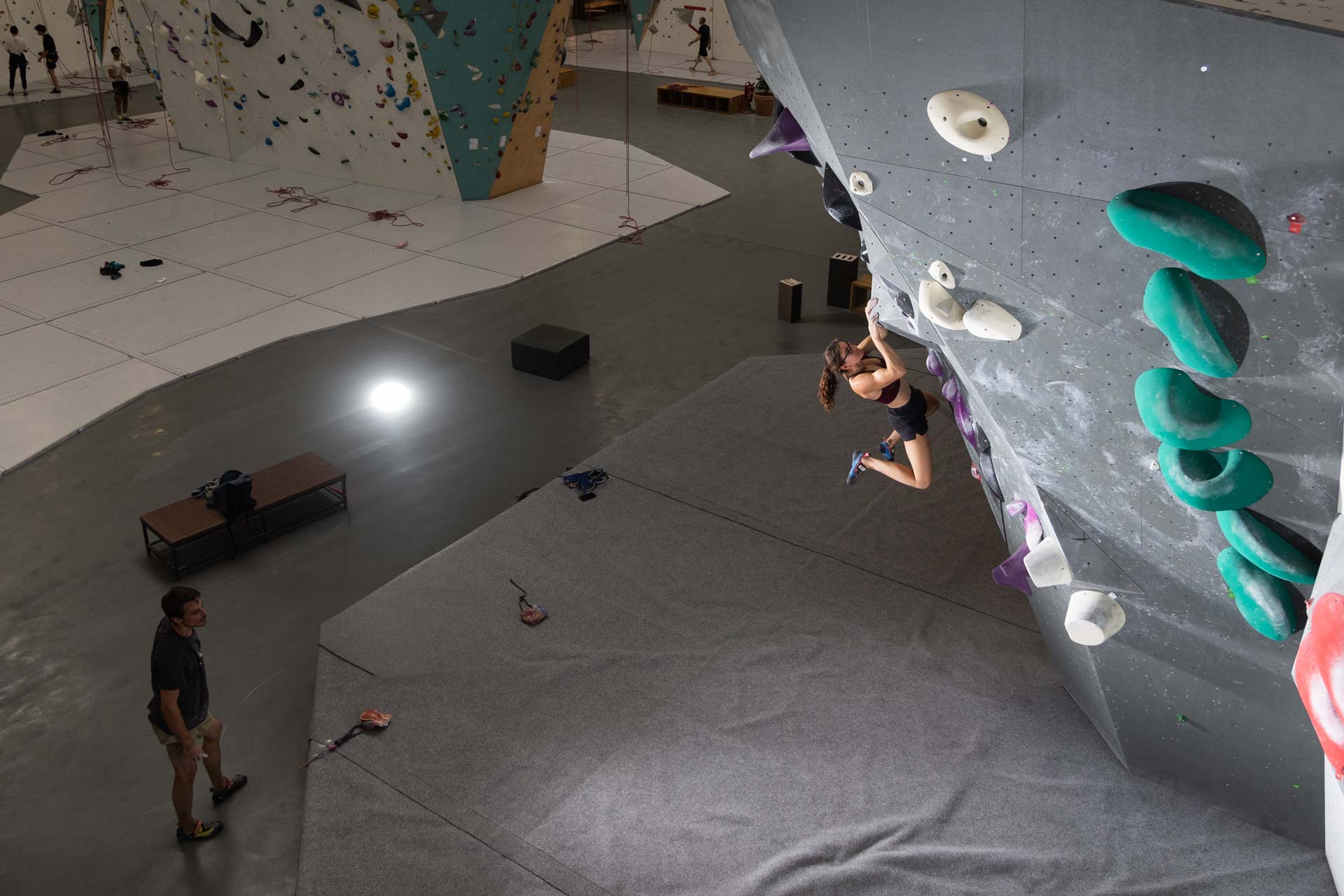 Climb Up Lyon Gerland : salle d'escalade