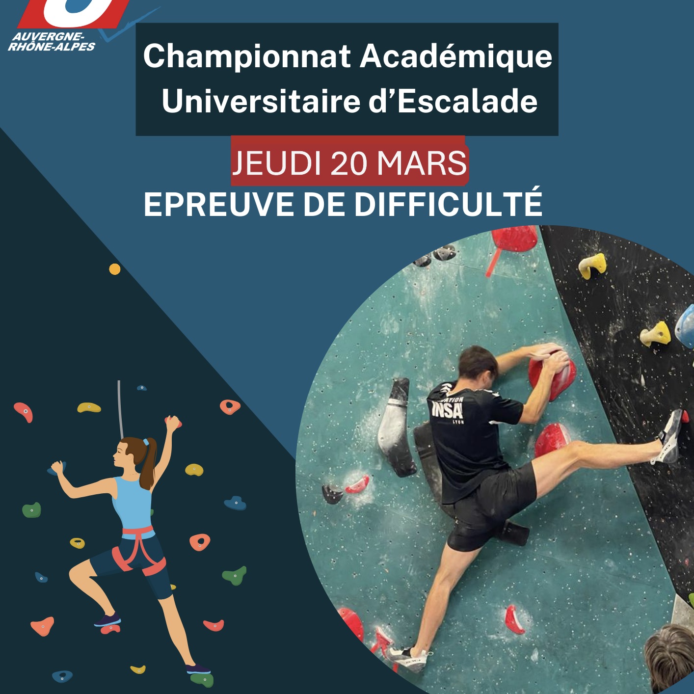 Climb Up Lyon Gerland : salle d'escalade