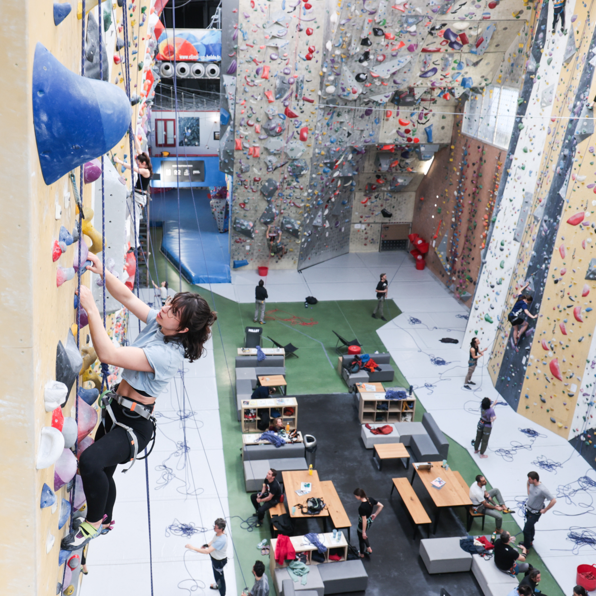 Climb Up Lyon Gerland : salle d'escalade